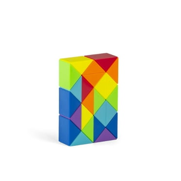 YuXin Little Magic 4x4 Pyraminx Cube Stickerless Magic Cube Triangle ...
