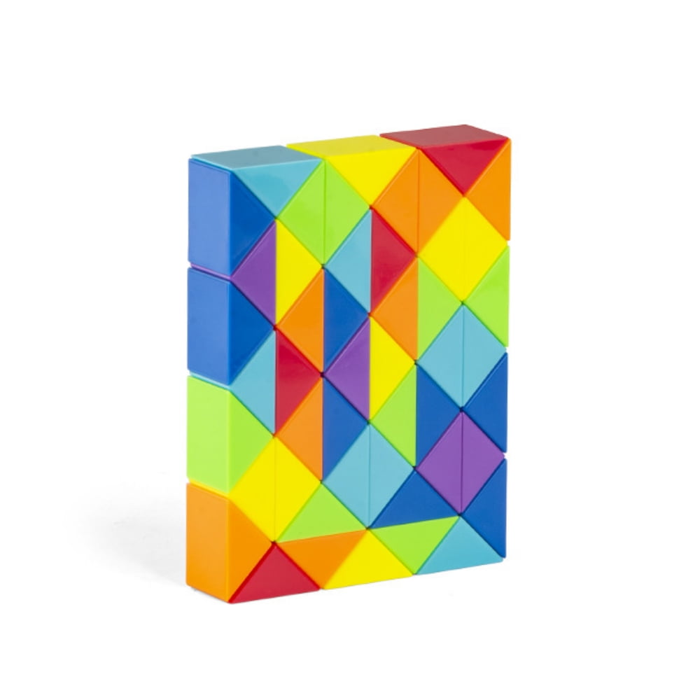 SUTNEG Magic Ruler Cube Puzzle Cube Magic Snake Cube Kids and Adults ...