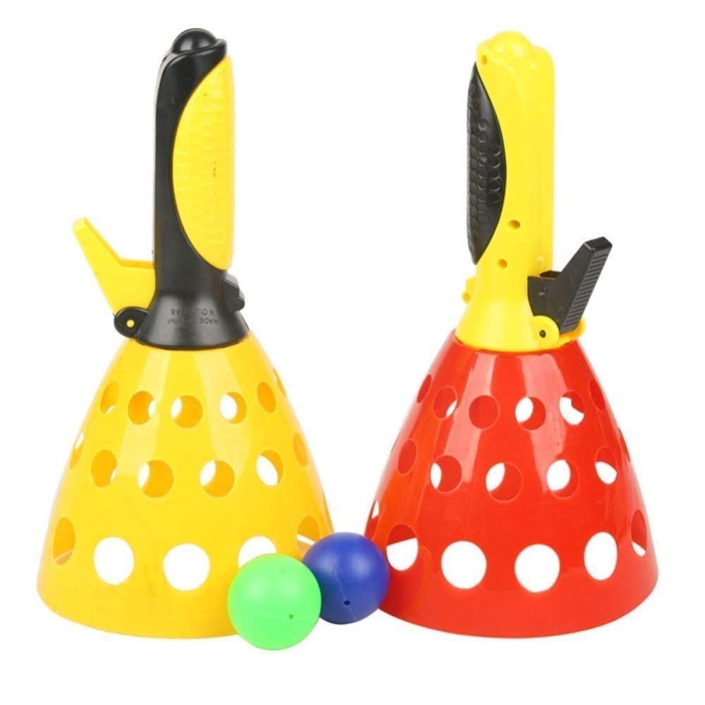 SUTNEG Shoot Balls in Air Game Toy Set for Kids ,Click and Catch Game ...