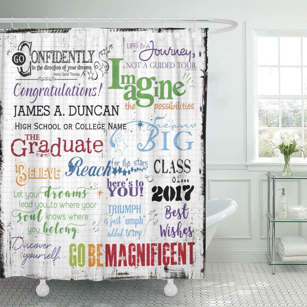 SUTTOM Sayings Graduation Word Keepsake Commemorative Graduate Class ...