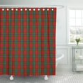 SUTTOM The Clan Maclean of Duart Tartans Plaid Scottish Scotland Shower ...