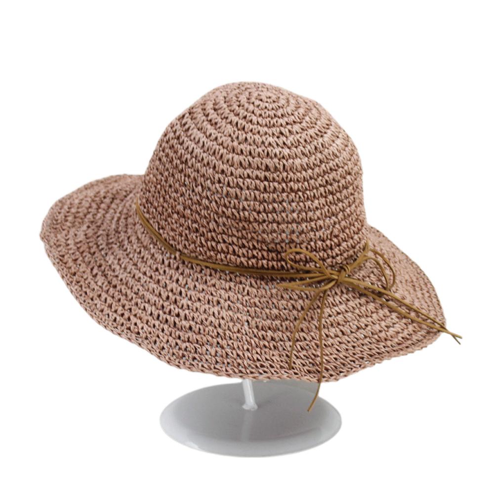 SUTUCOM Women's Straw Hat 2025 Summer Handwoven Foldable Wide Brim ...