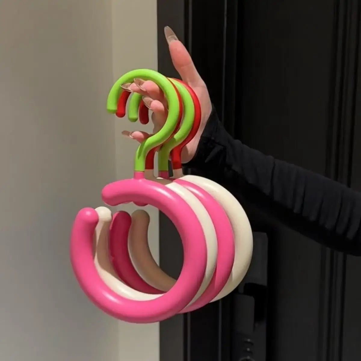 SUTWOEN Interesting Colorful Rotating Wardrobe Hooks - Walmart.com