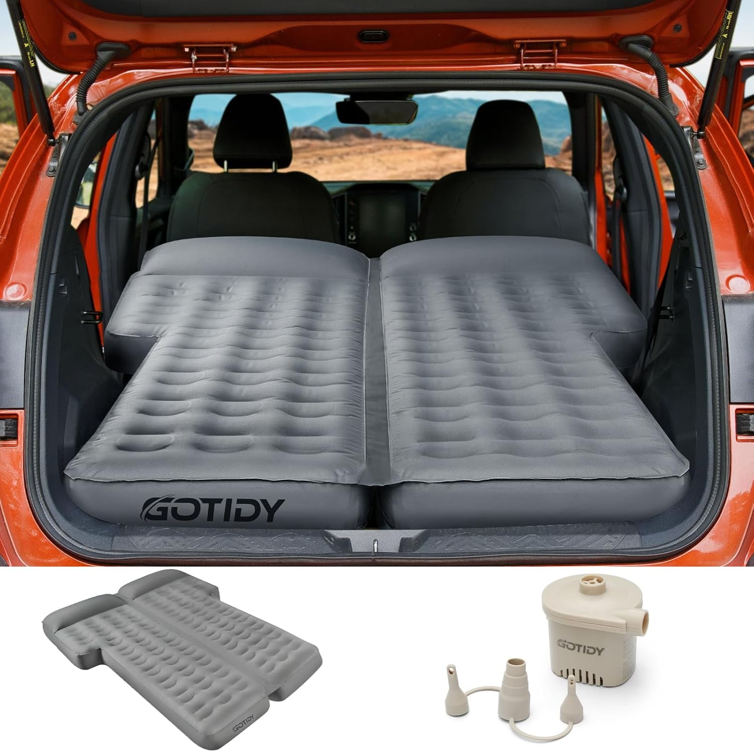 SUV Air Mattress for Car Camping, 300D Oxford Fabric Air Mattress for ...