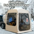 SUV Camping Tent Attachment for Camping 5-Person All-Weather Pop-Up ...