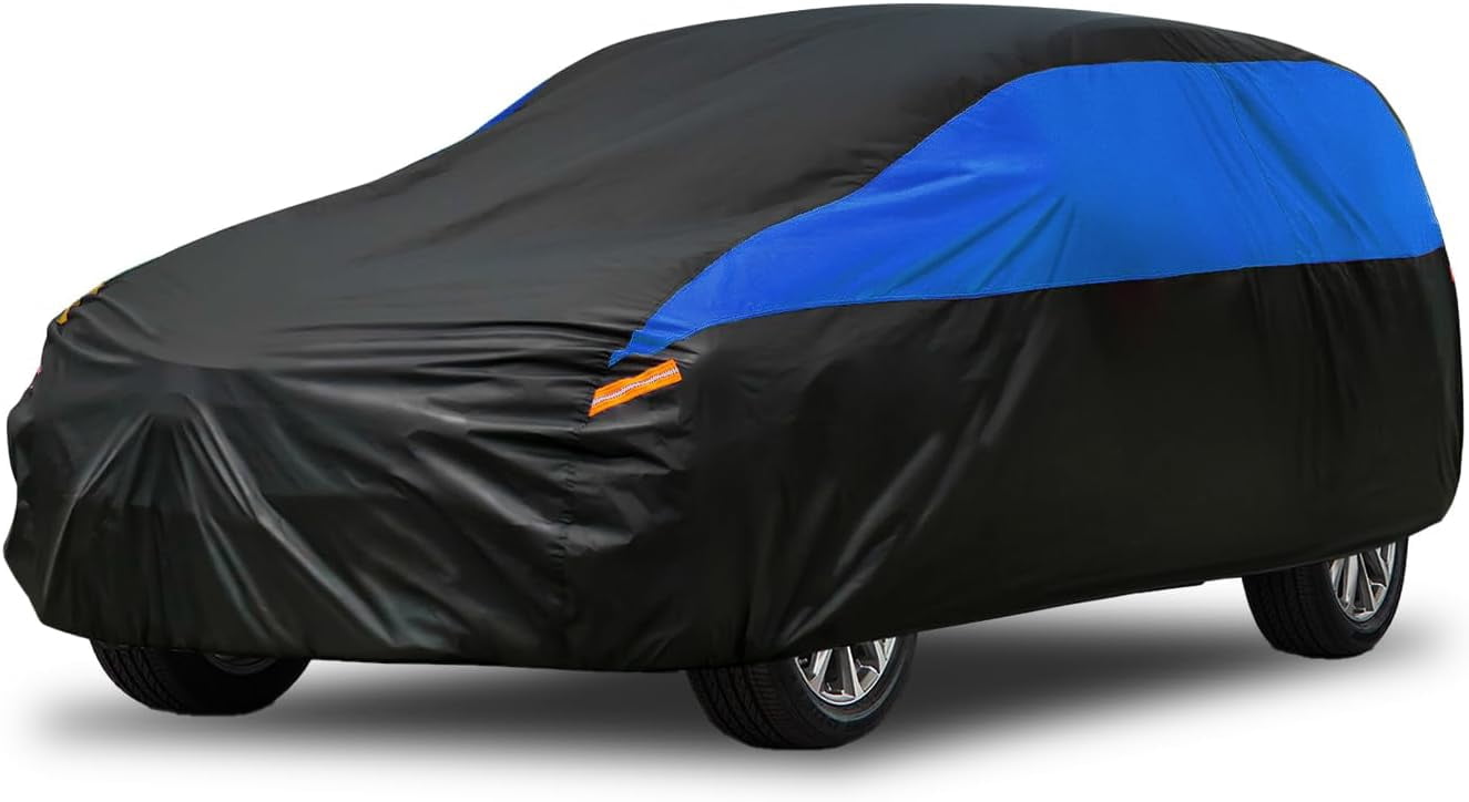 SUV Car Cover for Automobiles All Weather Waterproof, Universal Fit ...