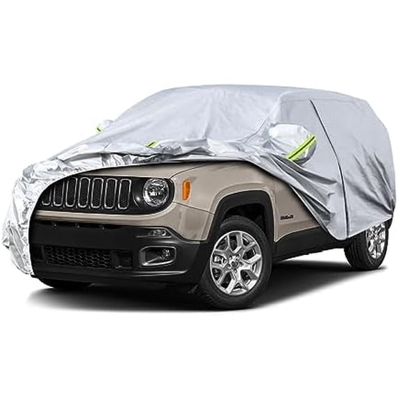 SUV Car Cover Custom Fit Jeep Renegade from 2014 to 2025, Waterproof ...