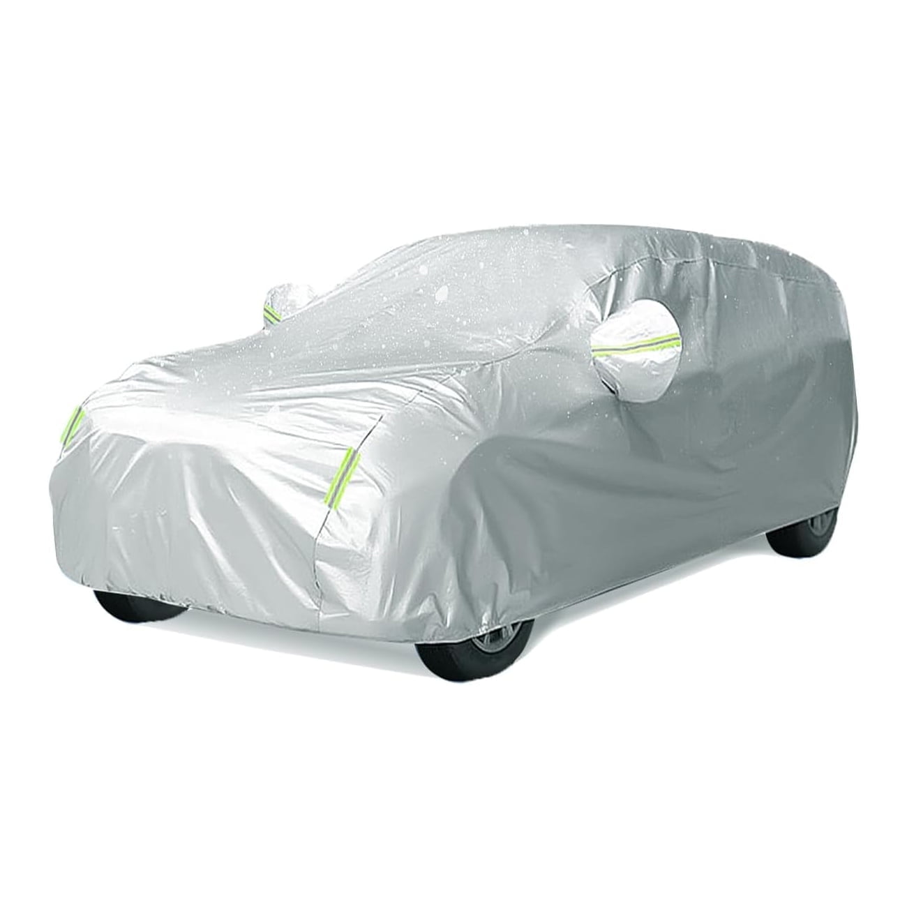 SUV Car Cover Waterproof with Side Door Zipper All Weather Upgraded UV ...