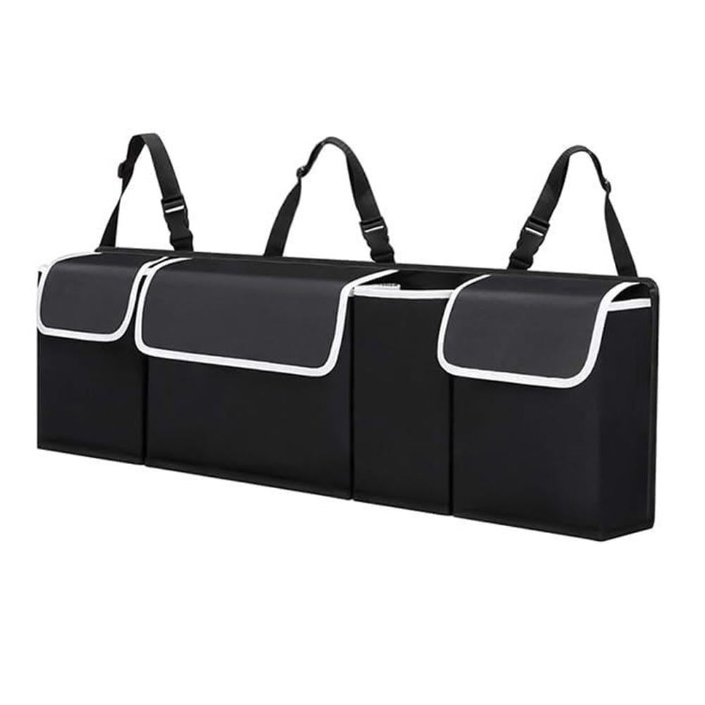SUV & Car Trunk Organizer - 4 Pockets, Compact, Easy Access Storage ...