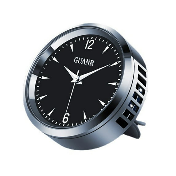 SUV Diffuser Alloy Round Clock Diffuser Air Outlet Clip Car Dashboard ...