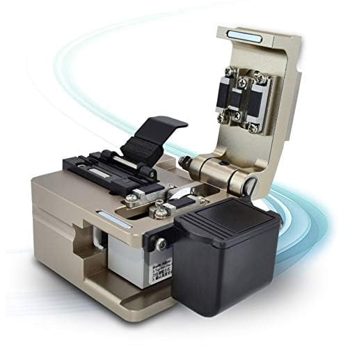 SUWOLF FTTH High Precision Optical Fiber Cleaver 16 Surface Blade Fiber ...