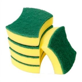 Skura Style 12-Pack Kitchen Dish Sponges with Scrubbing Pads - Includes ...