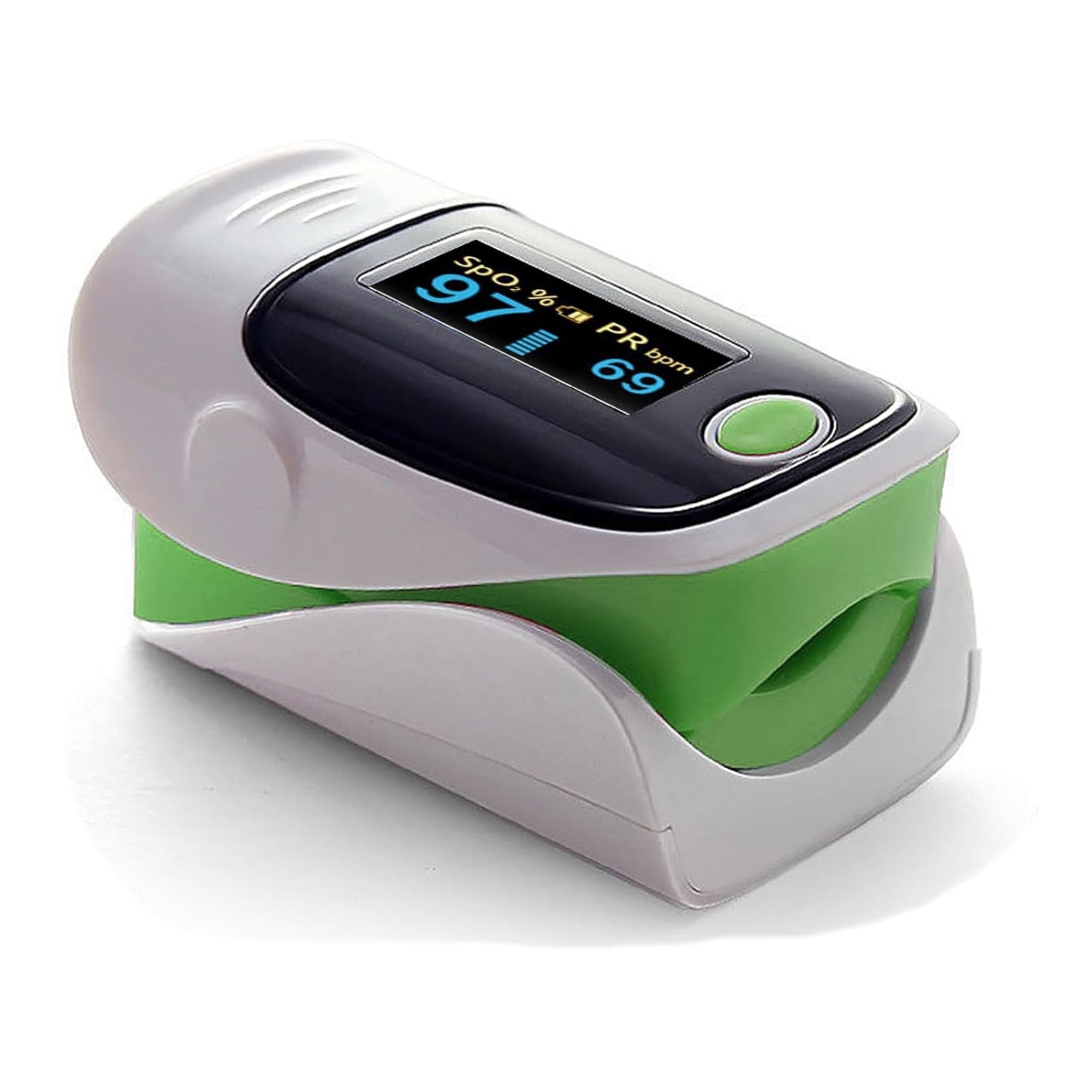 SUWU Finger Pulse Oximeter Pulse Blood Oxygen Monitor- 4 Color Screen ...