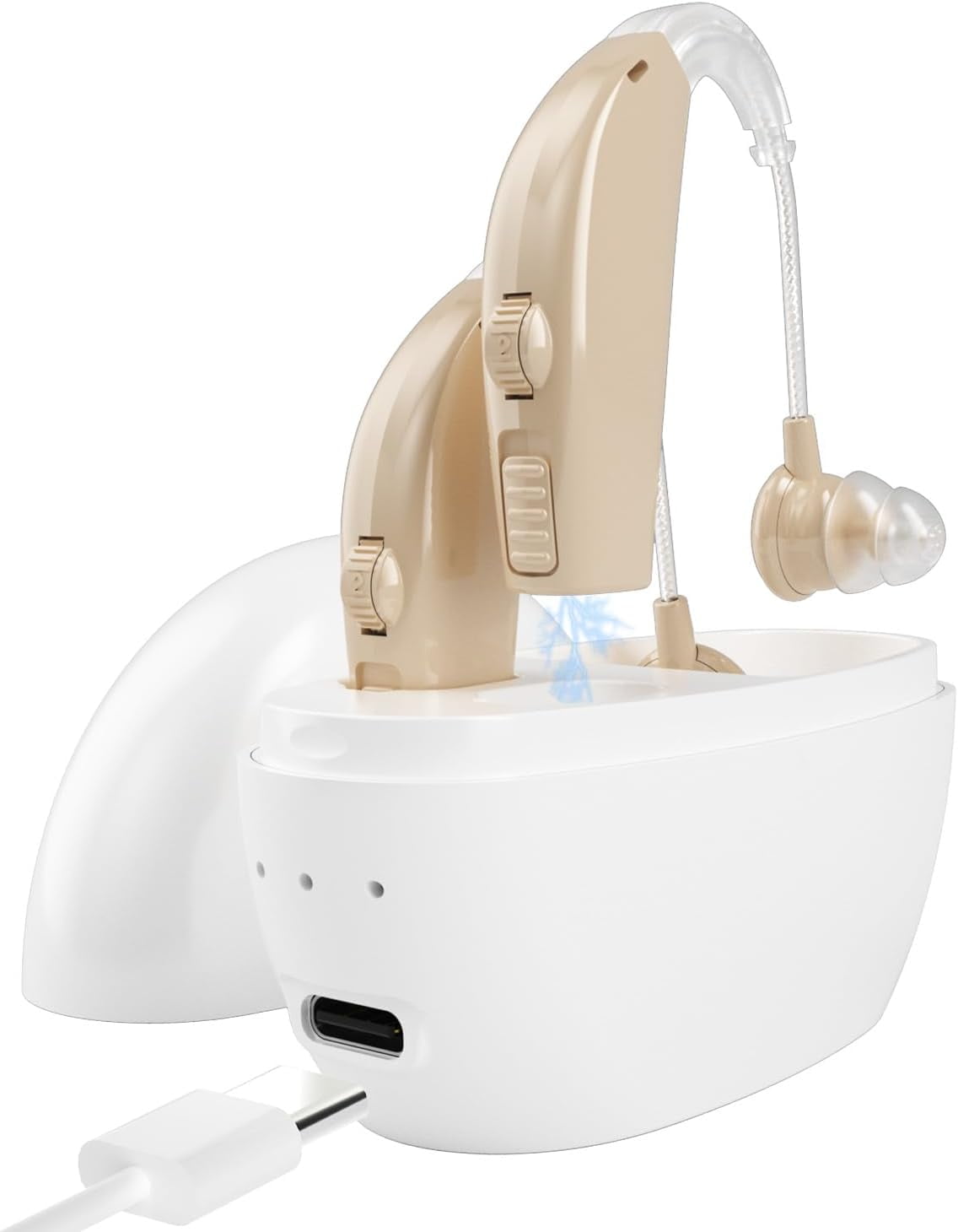 SUWU Hearing Aids for Seniors with Hearing Loss, Rechargeable Hearing ...