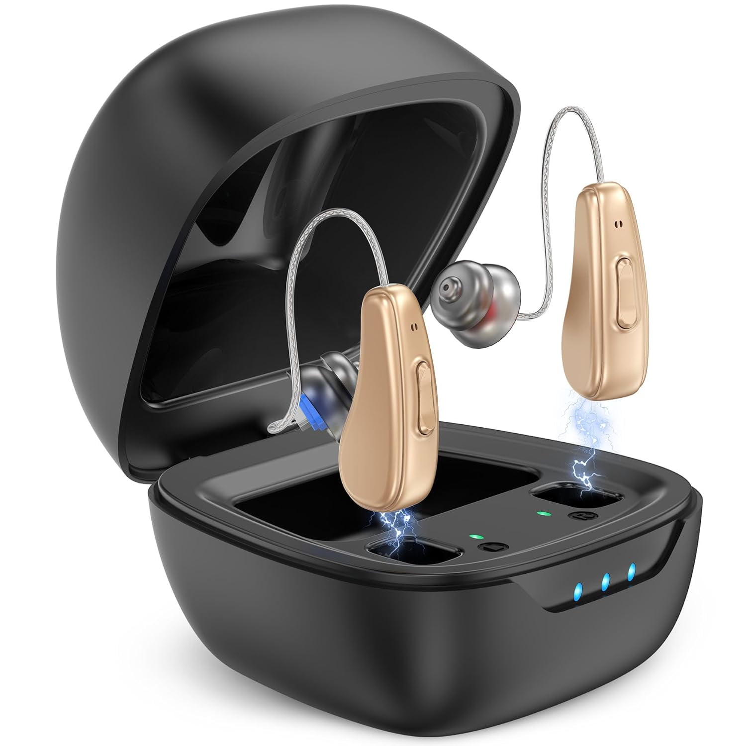 SUWU Hearing Aids for Seniors Rechargeable with Noise Cancelling ...