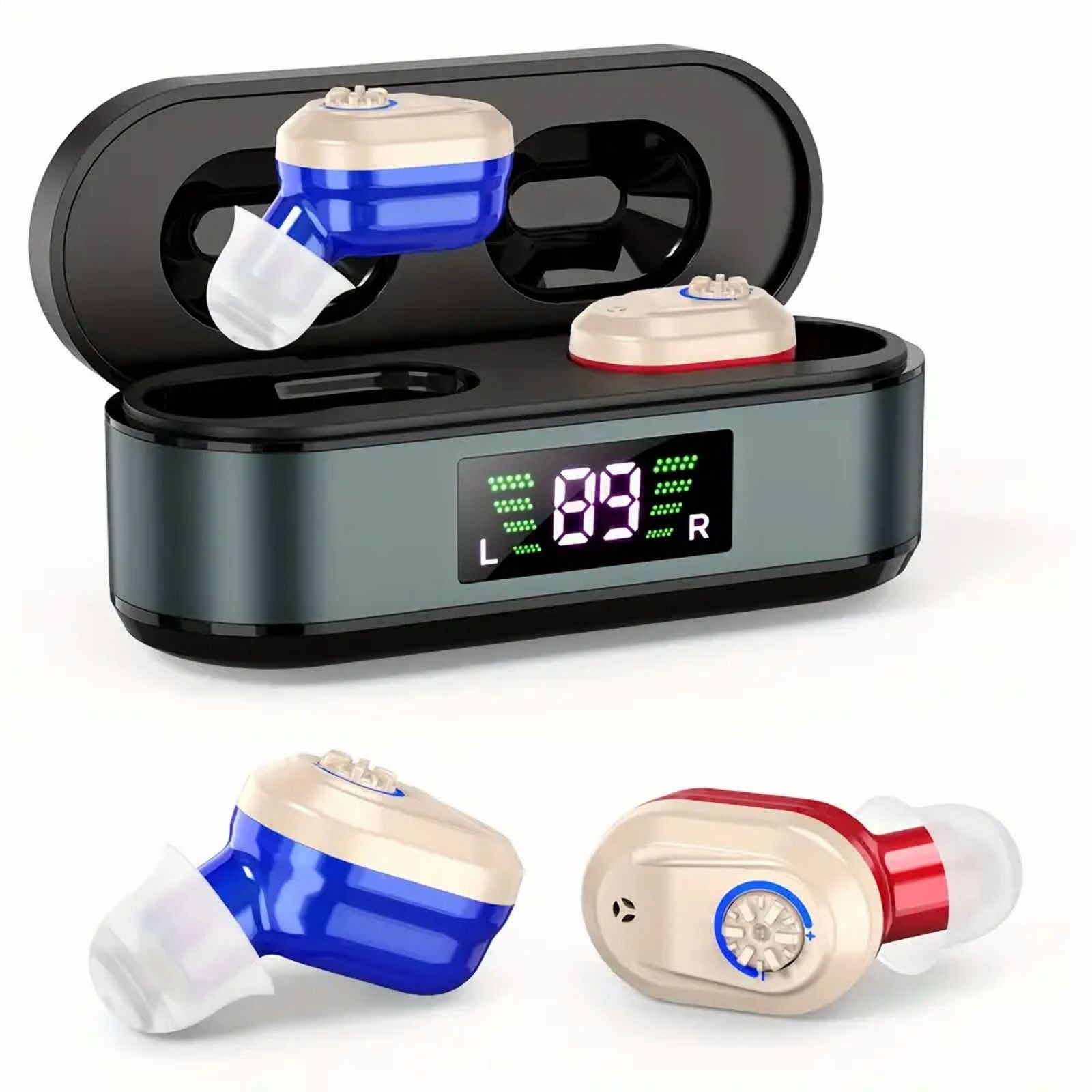 SUWU Rechargeable Hearing Aids for Seniors - Invisible, Comfort-Fit ...
