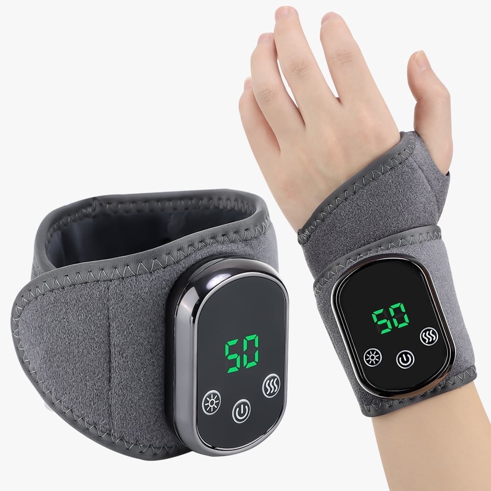 SUWU Wrist Heating Pad Wrap, Heated Wrist Brace for Carpal Tunnel ...