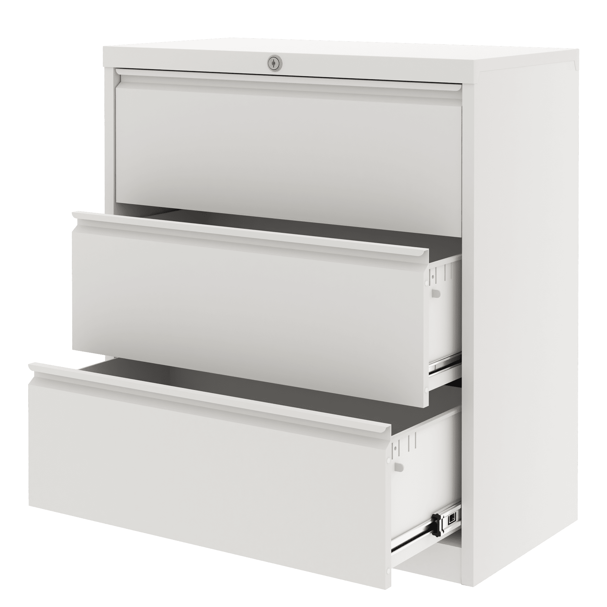 SUXXAN 3-Drawer Lateral File Cabinet, Legal or Letter File Storage ...