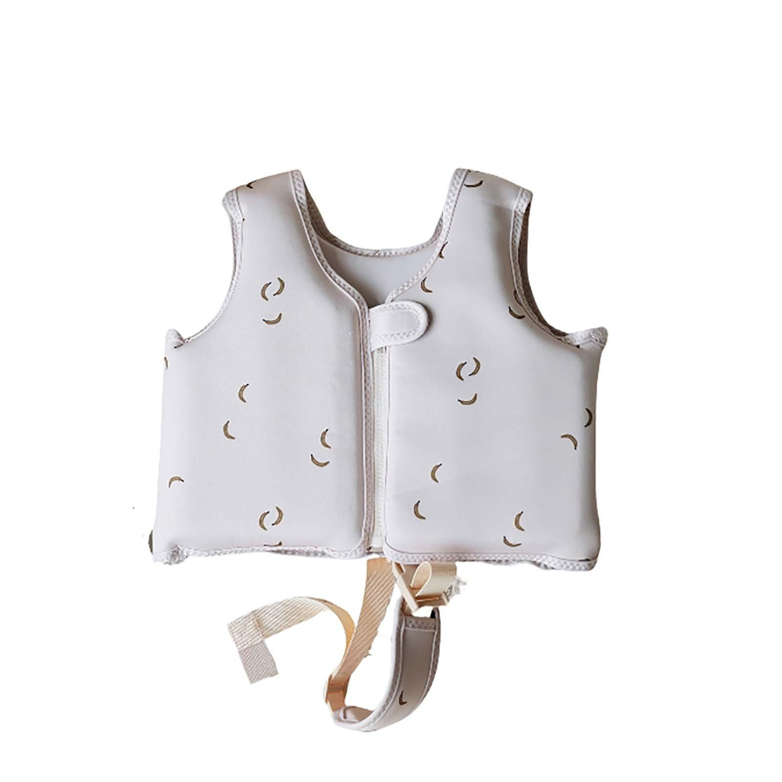 SUYOLL Children Girls Life Jacket Ice Cream Printing Swimwear Life Vest ...