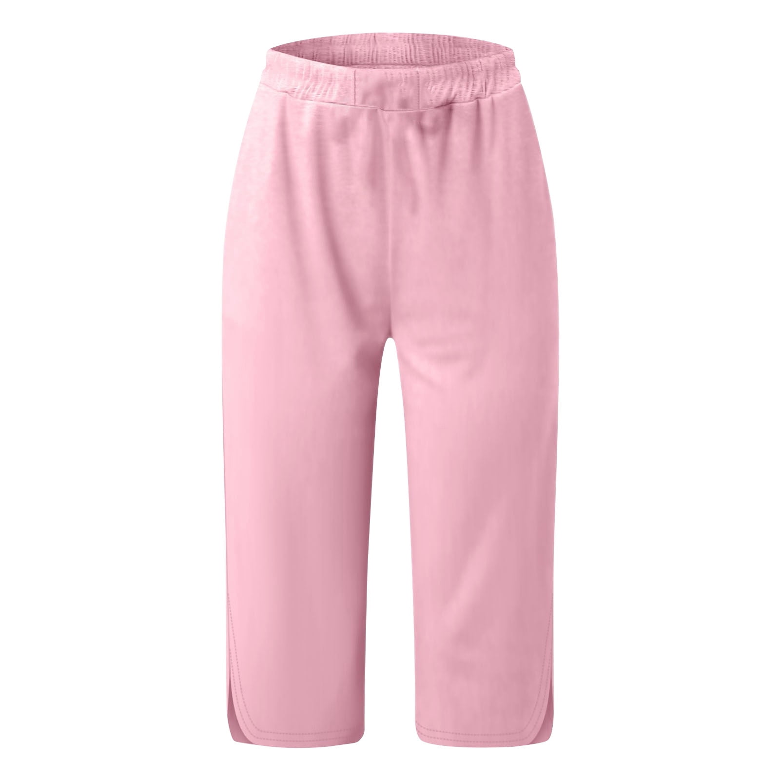 SUYOLL Teen Girls Calf Length Summer Pants Shorts Loose Fit with ...