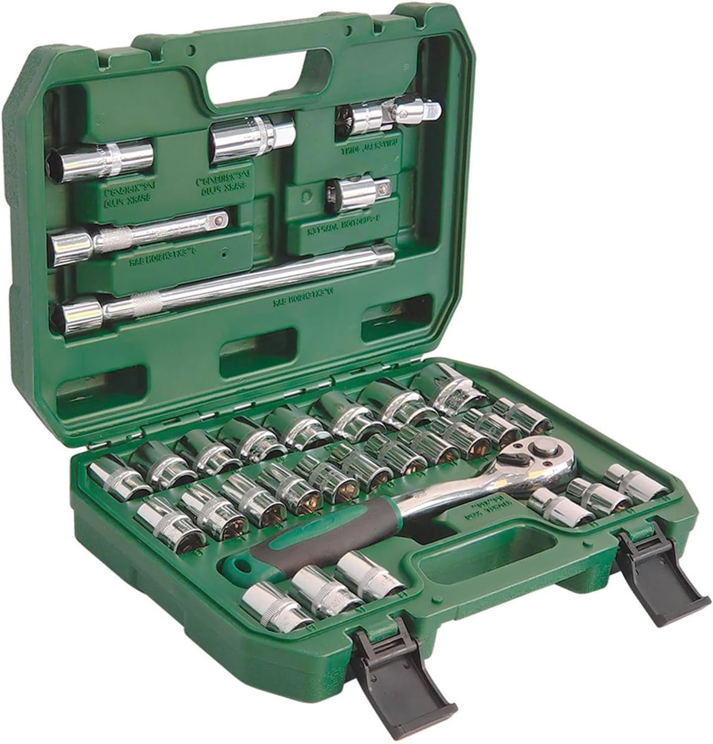 SUZANNE Drive Impact Socket Ratchet Wrench Set – Metric Sockets, Bit ...