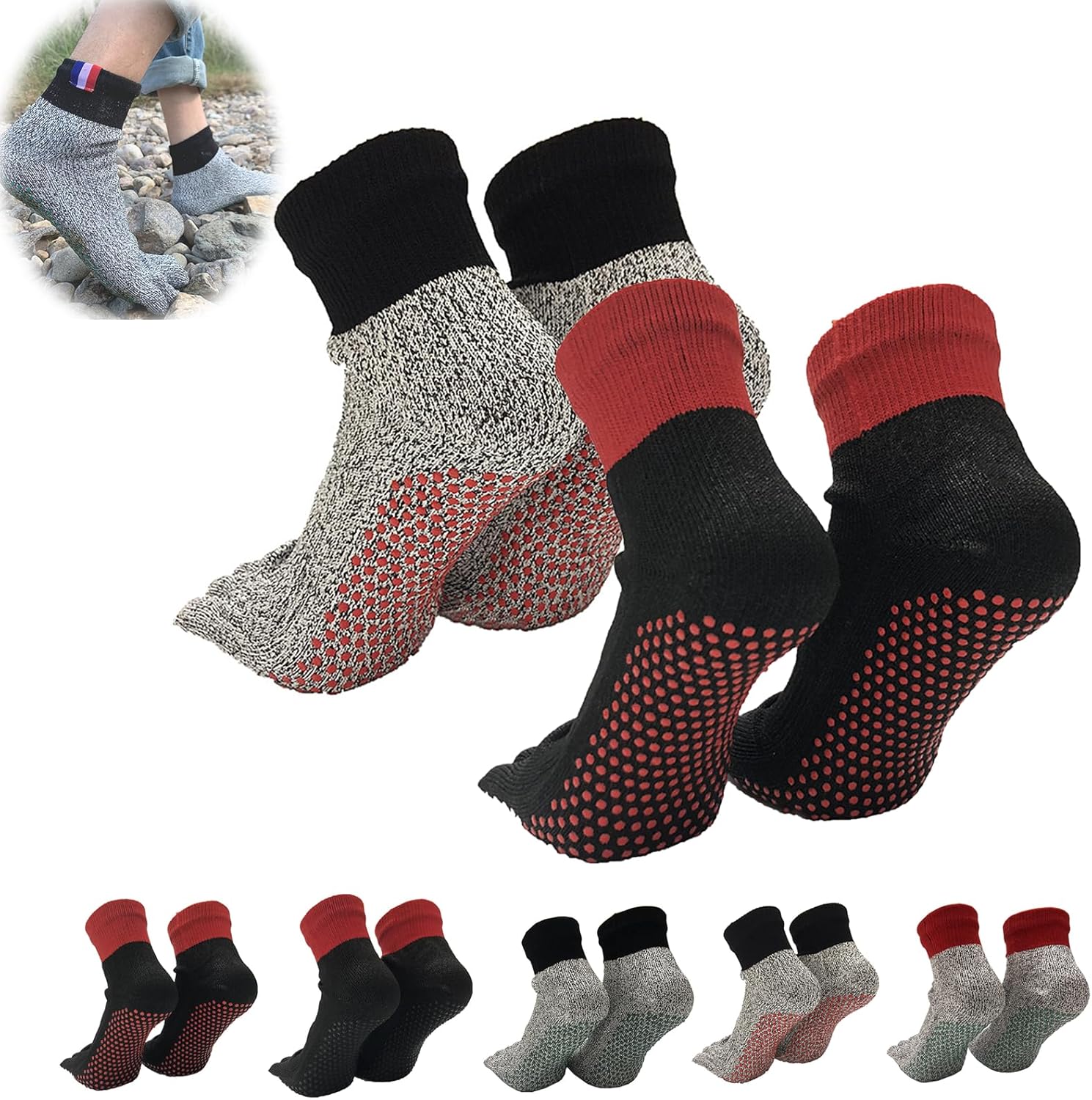 SV 3.0 Grounding Barefoot Socks, SV Hypersocks Barefoot Grounding Socks ...
