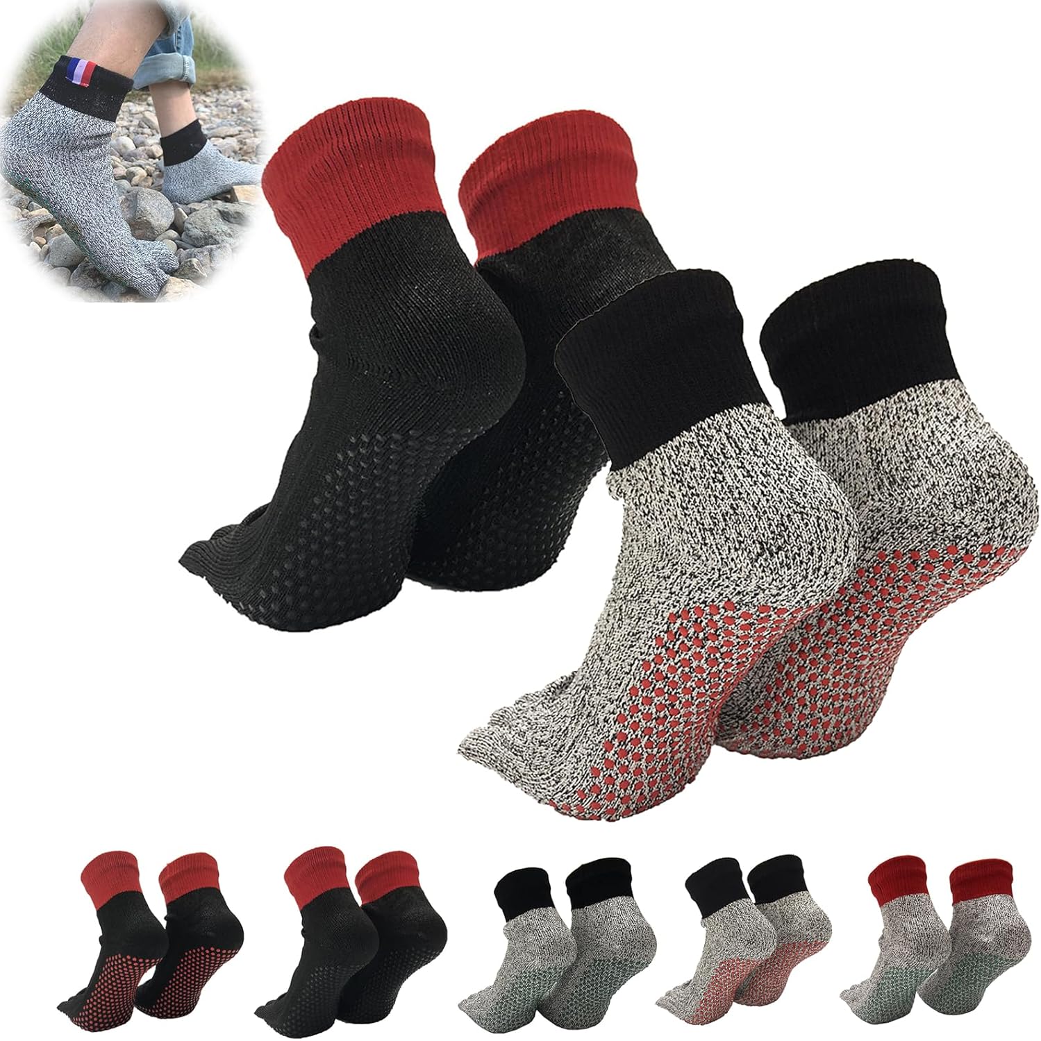 SV 3.0 Grounding Barefoot Socks, SV Hypersocks Barefoot Grounding Socks ...