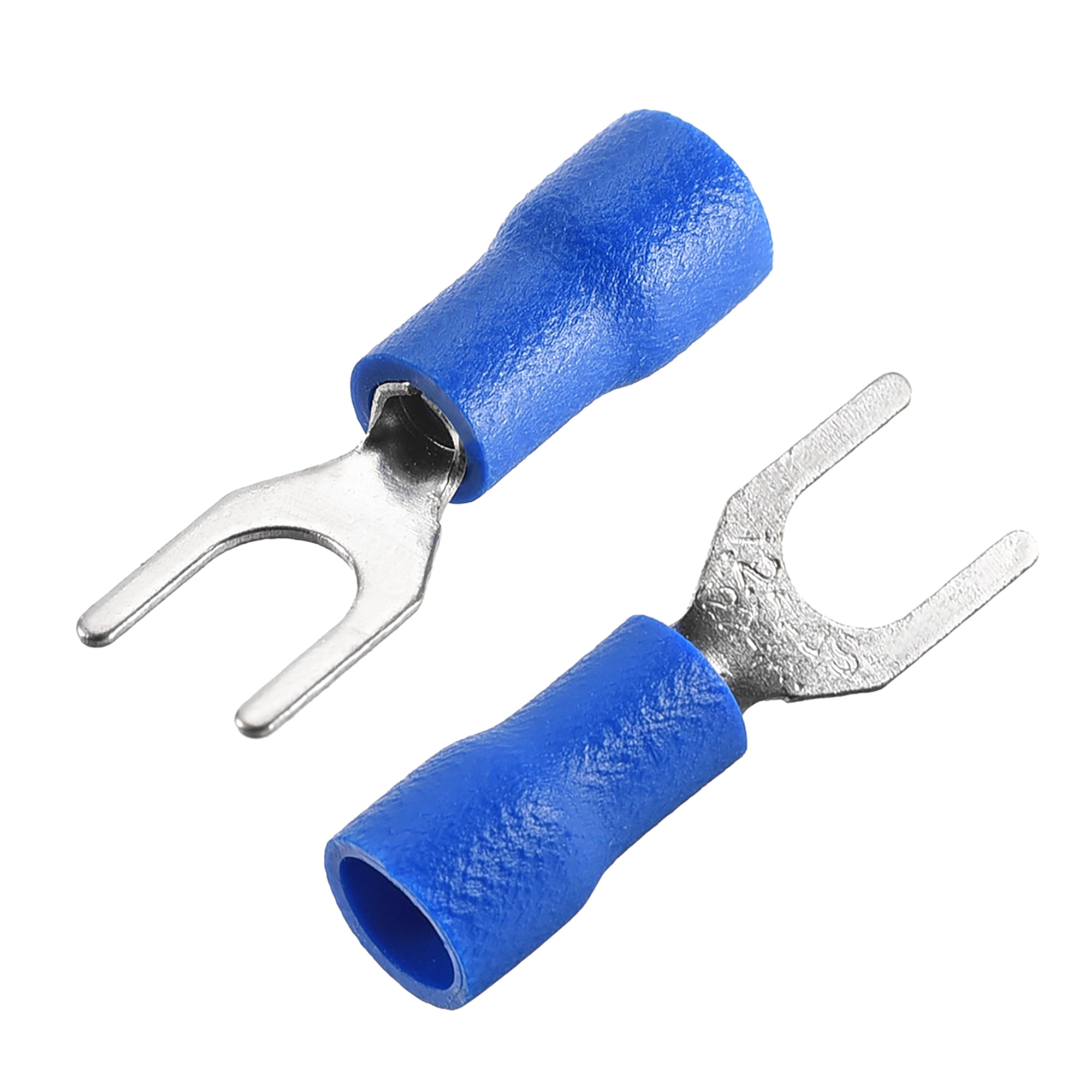 SV1.25-4S Insulated Fork Spade Wire Connector Electrical Crimp Terminal ...