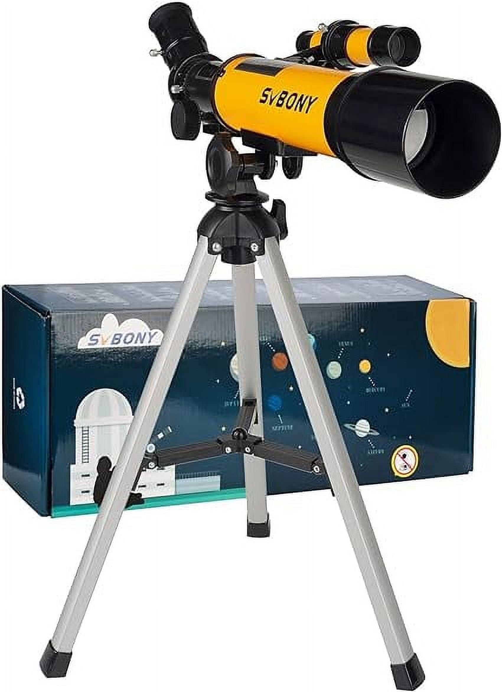 SVBONY SV502 50mm Telescope for Kids, Kid Telescope, and 5X20 Finder ...
