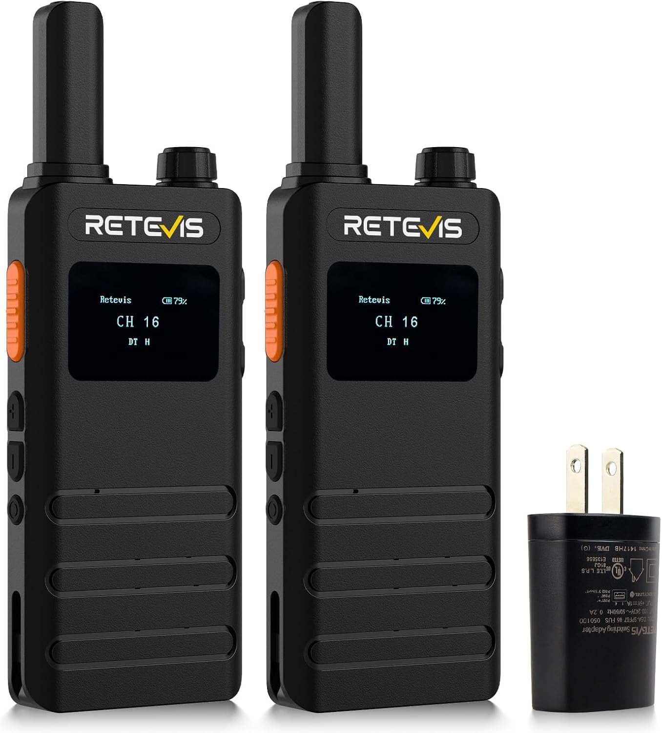 B3S Walkie Talkies,Portable Two-Way Radios with LCD Screen,Emergency ...