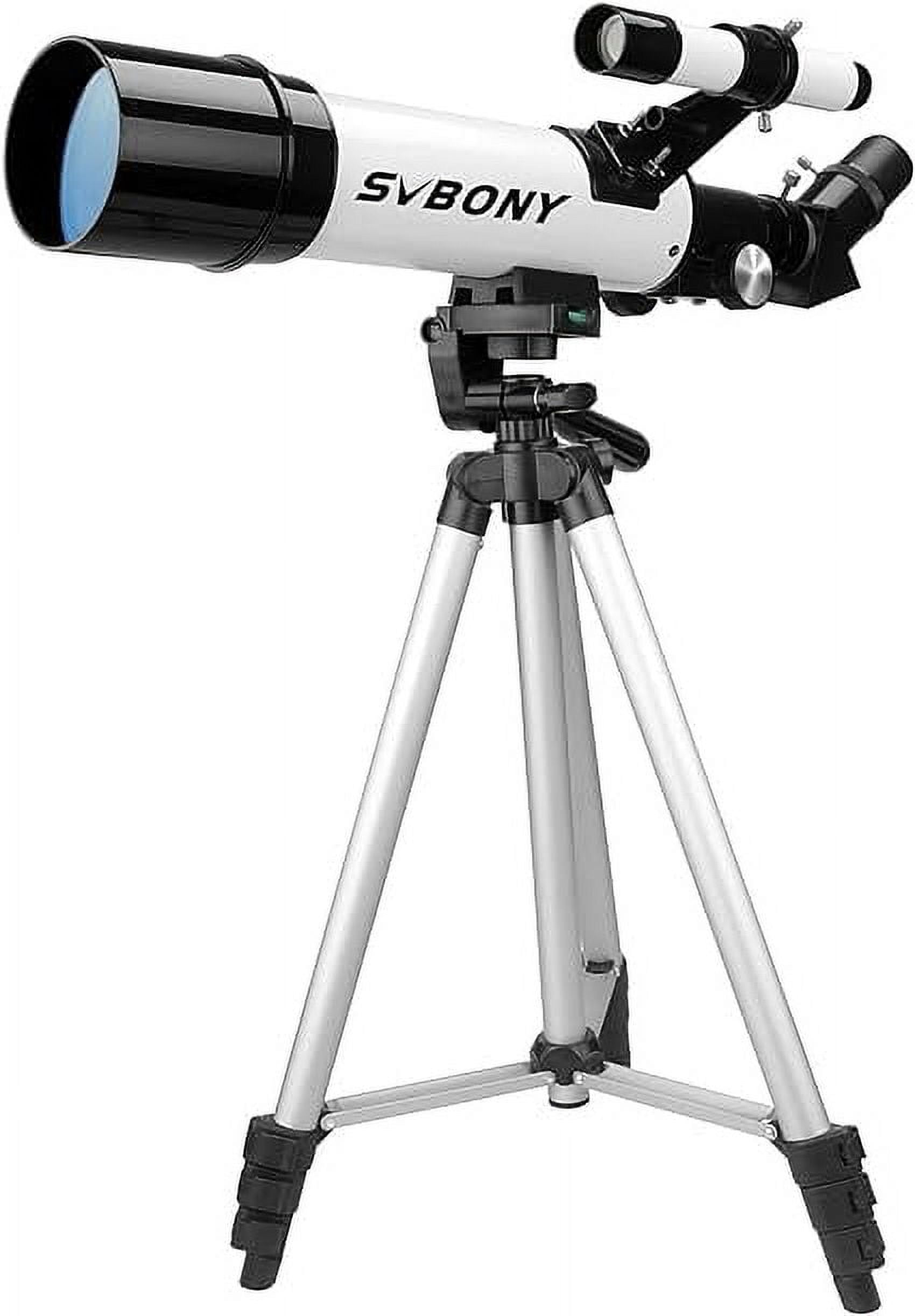 SVBONY Telescope for Kids, 60mm Portable Refractor Telescope, Multi ...