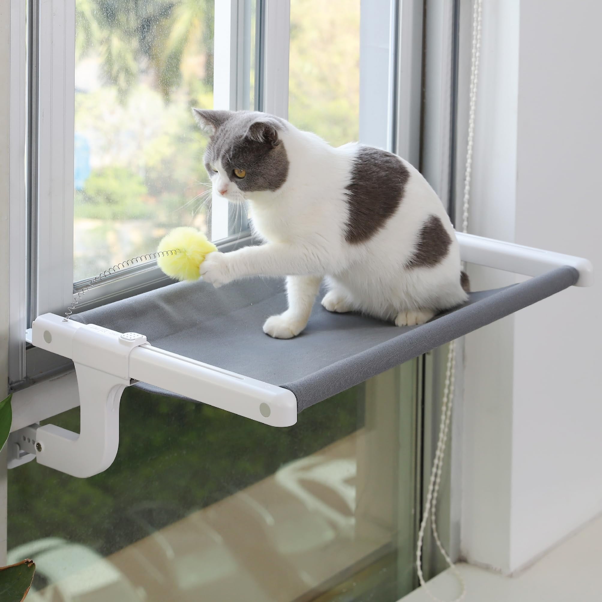 SVD.PET Cat Window Perch, Cat Hammock Window Sea, Metal Frame with Soft ...
