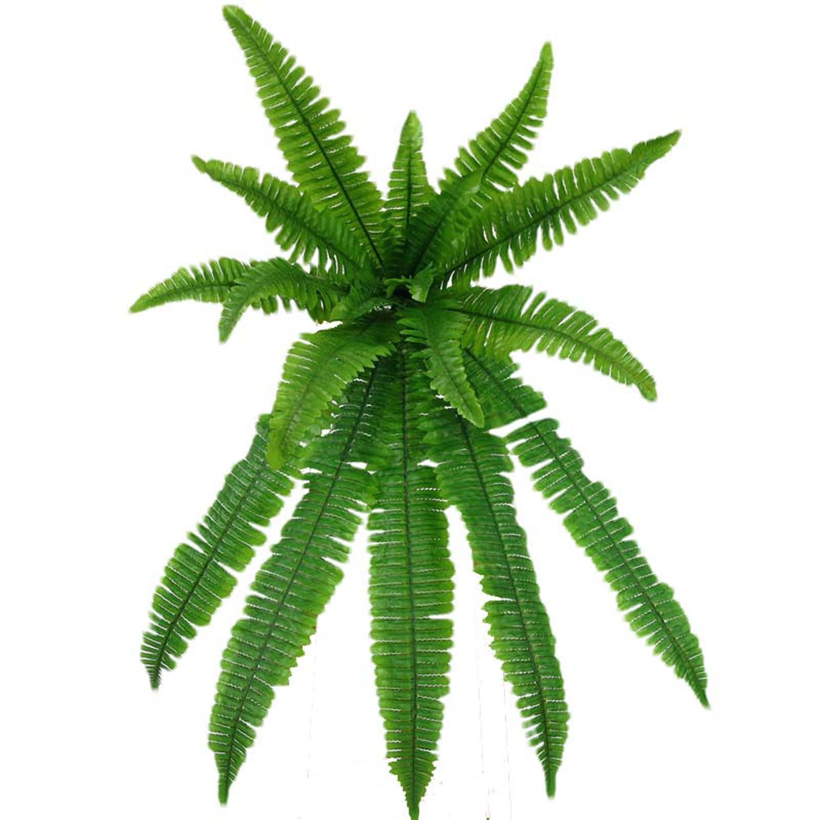 SVDTPS Plastic Fern Leaves Persian Grass, Artificial Shrubs Grass ...