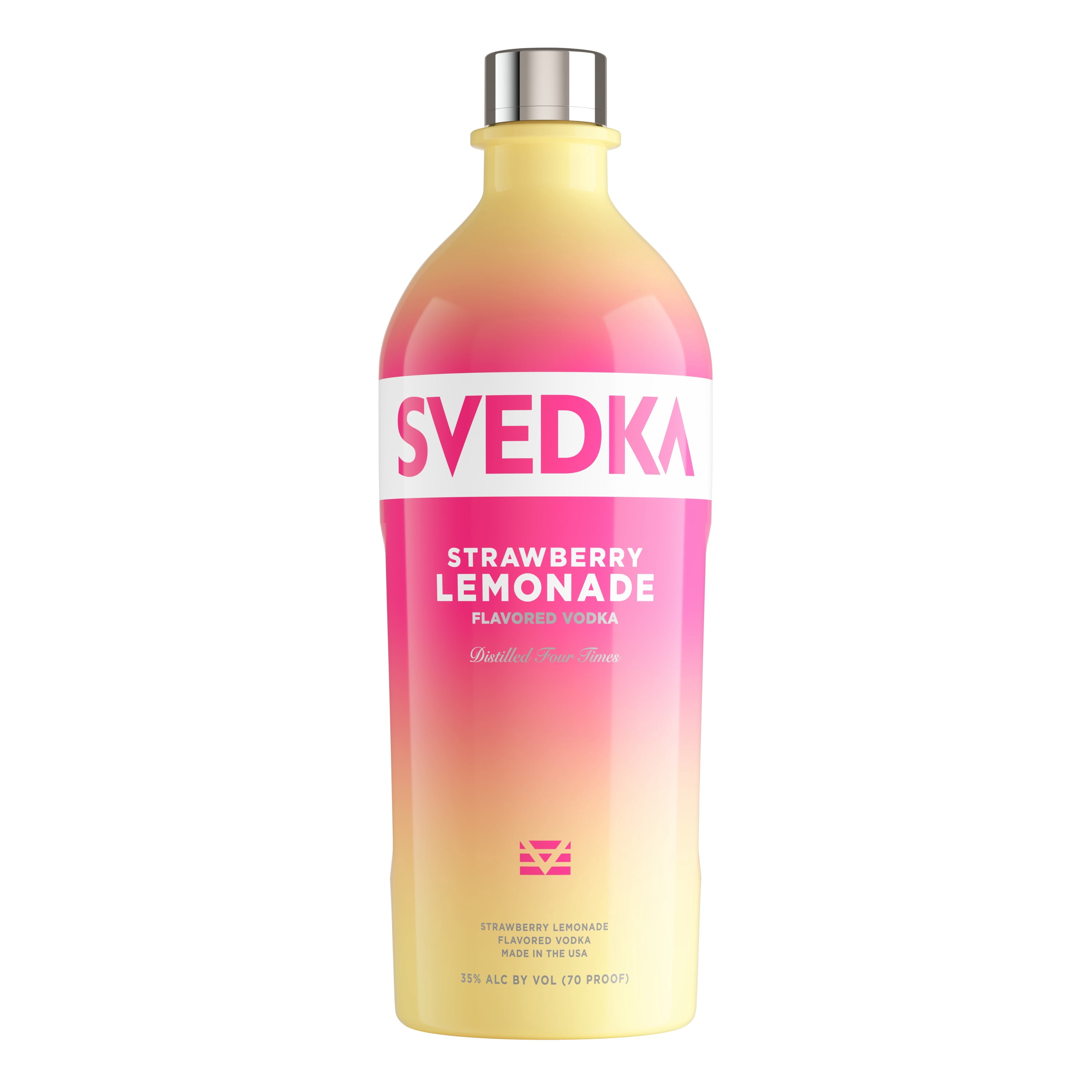SVEDKA Strawberry Lemonade Flavored Vodka, 1.75 L Bottle, 35% ABV ...