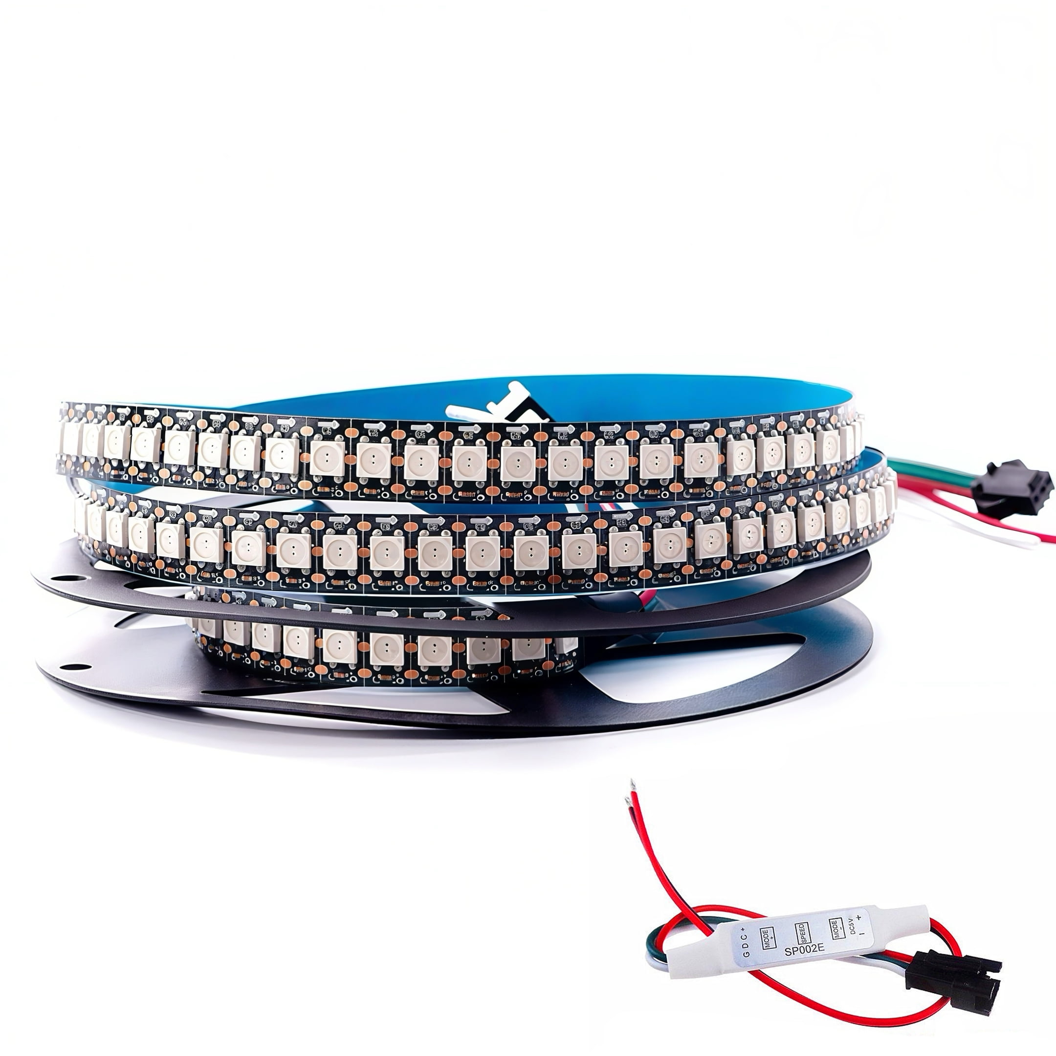 SVFISHKK WS2812B LED Strip Individual Addressable Light SMD5050 RGB ...