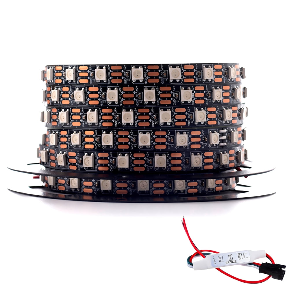 SVFISHKK WS2812B LED Strip SMD 5050 Individual Addressable 60Pixels/m ...
