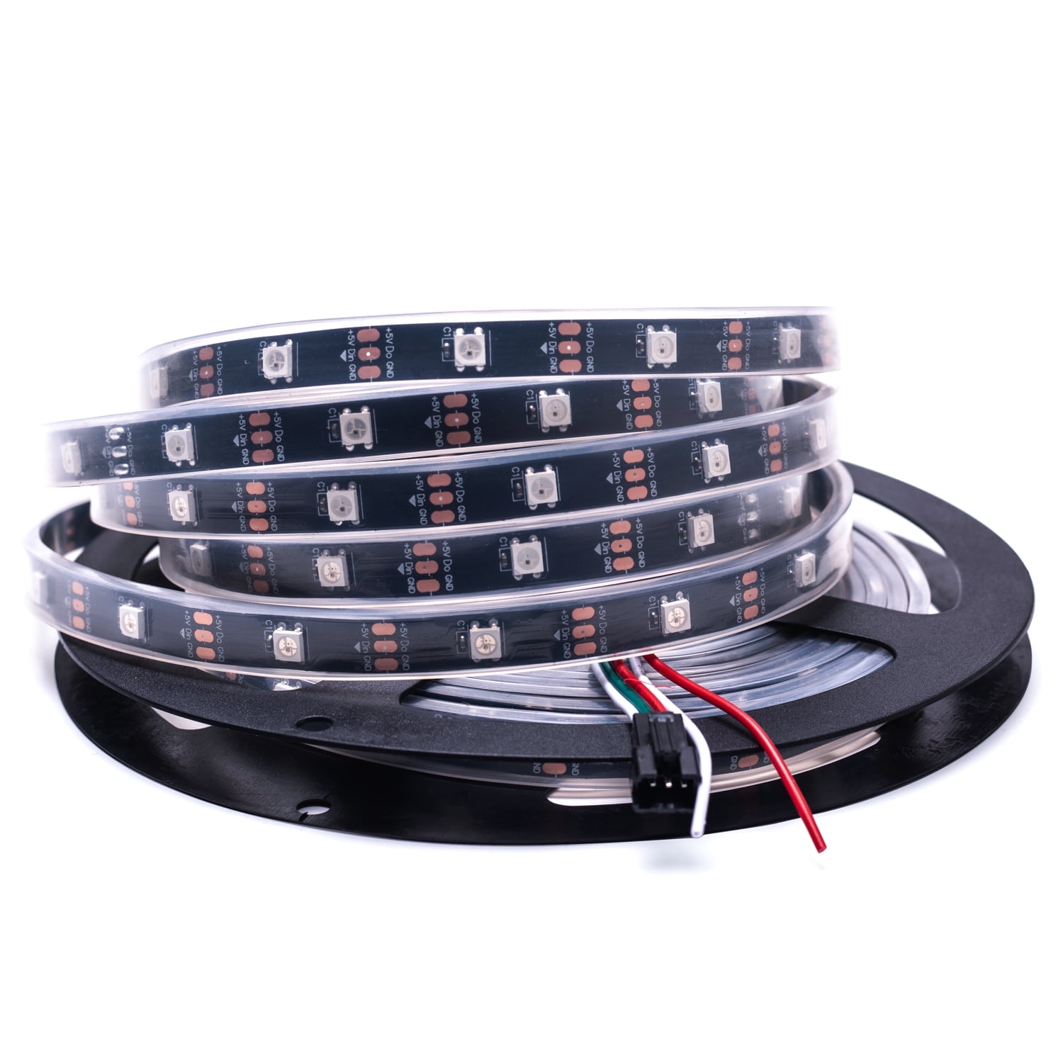 SVFISHKK WS2812B LED Strip SMD 5050 Individual Addressable RGB Strip ...