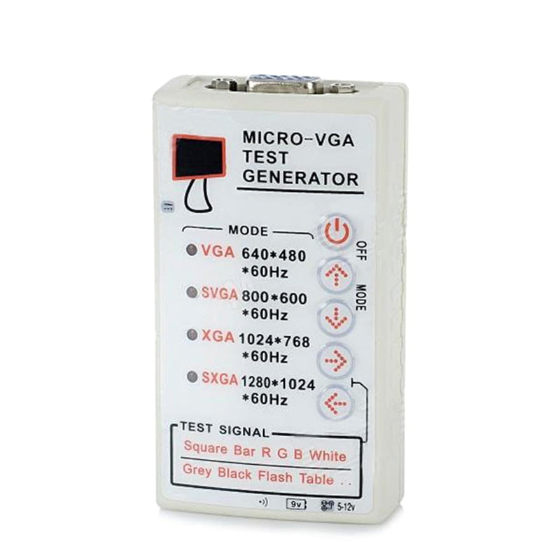 SVGA XGA VGA Generator Signal Source TV LCD Screen CRT Projector Color ...