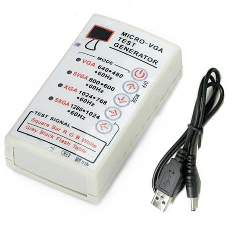 SVGA XGA VGA Generator Signal Source TV LCD Screen CRT Projector Color ...
