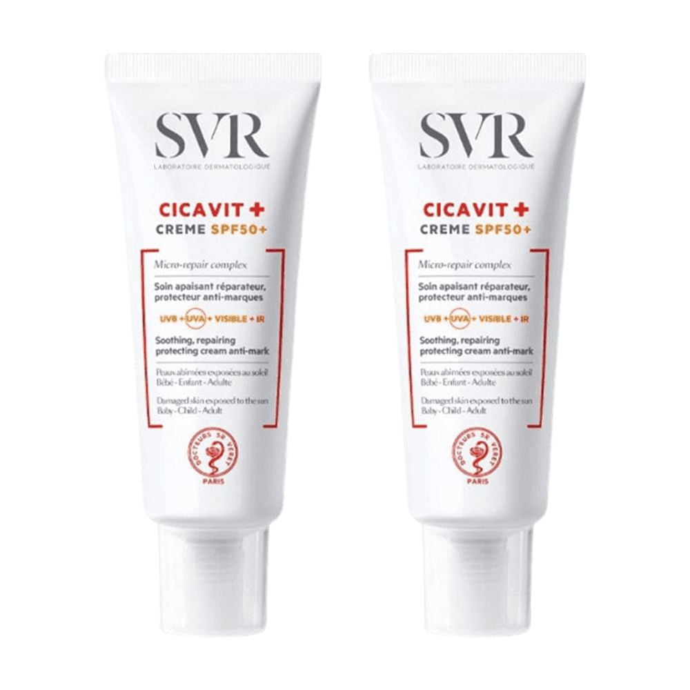 SVR Cicavit SPF 50 Sunscreen 40 ml 2 Pack - Walmart.com