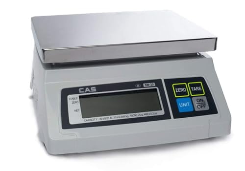 SW-1 Kitchen Portion Scale - 5lb Capacity NTEP Certified Compact ...