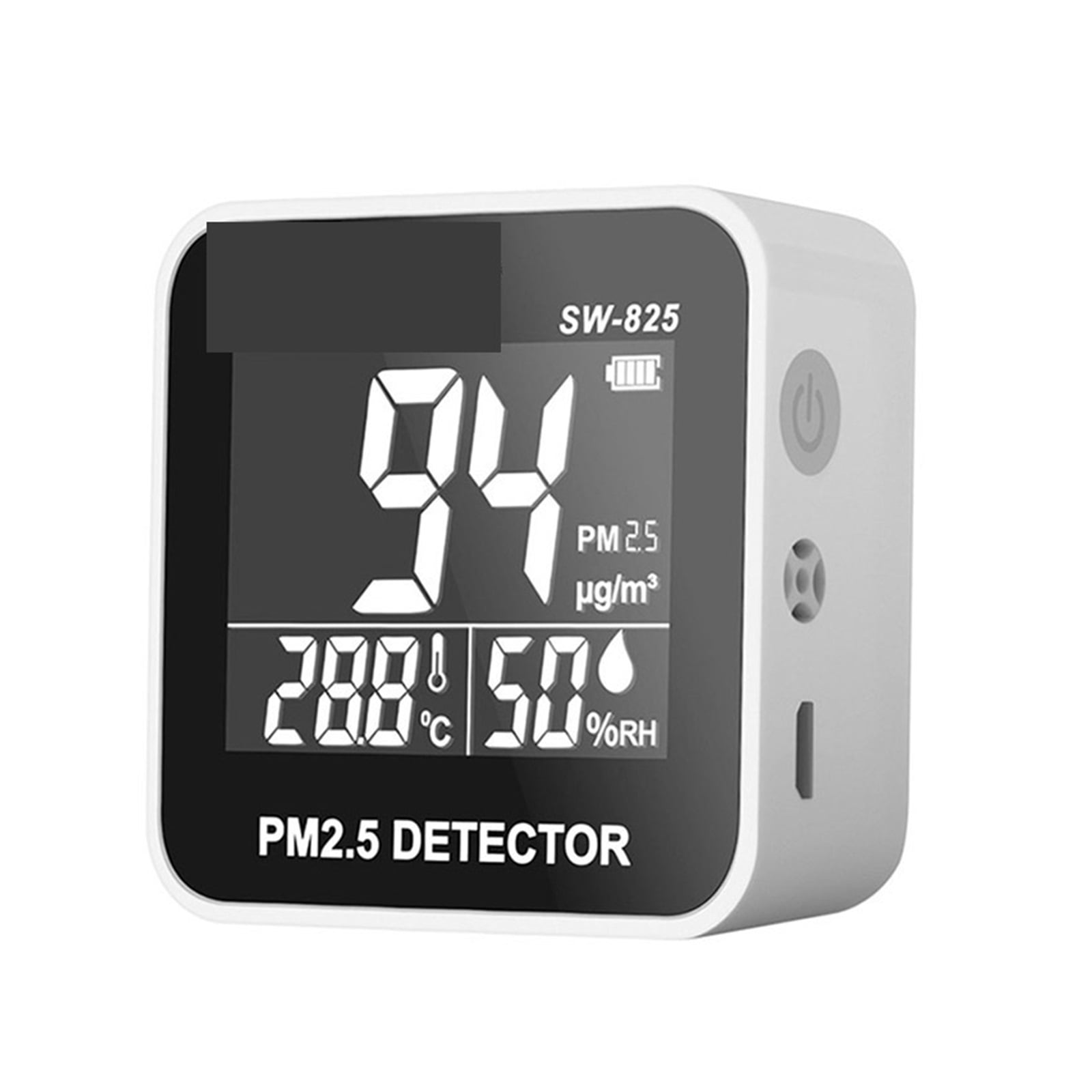 SW-825 Digital PM2.5 Detector 0-500ug/m³ Mini Portable PM 2 5 Sensor Air Quality Monitor ...
