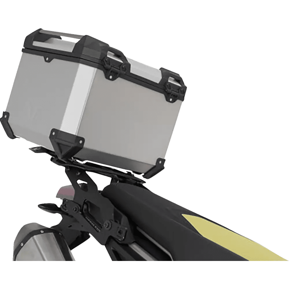 SW-MOTECH TRAX ADV Top Case System - Silver - Aprilia Tuareg 660 '22 ...