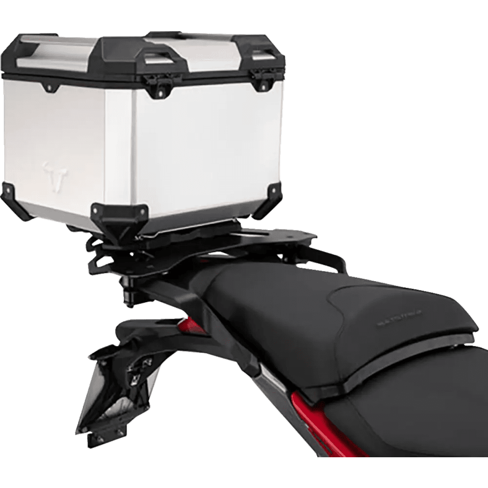 SW-MOTECH TRAX ADV Top Case System - Silver - Ducati Multistrada 950/1200/1260/V2 '16-'24 GPT.22 ...