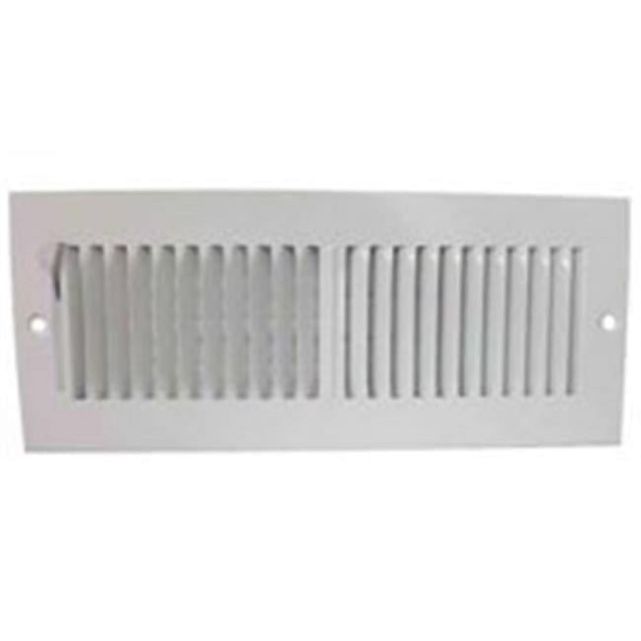 SW02-12X4 12 x 4 in. 2 Way Sidewall Register, White - Walmart.com