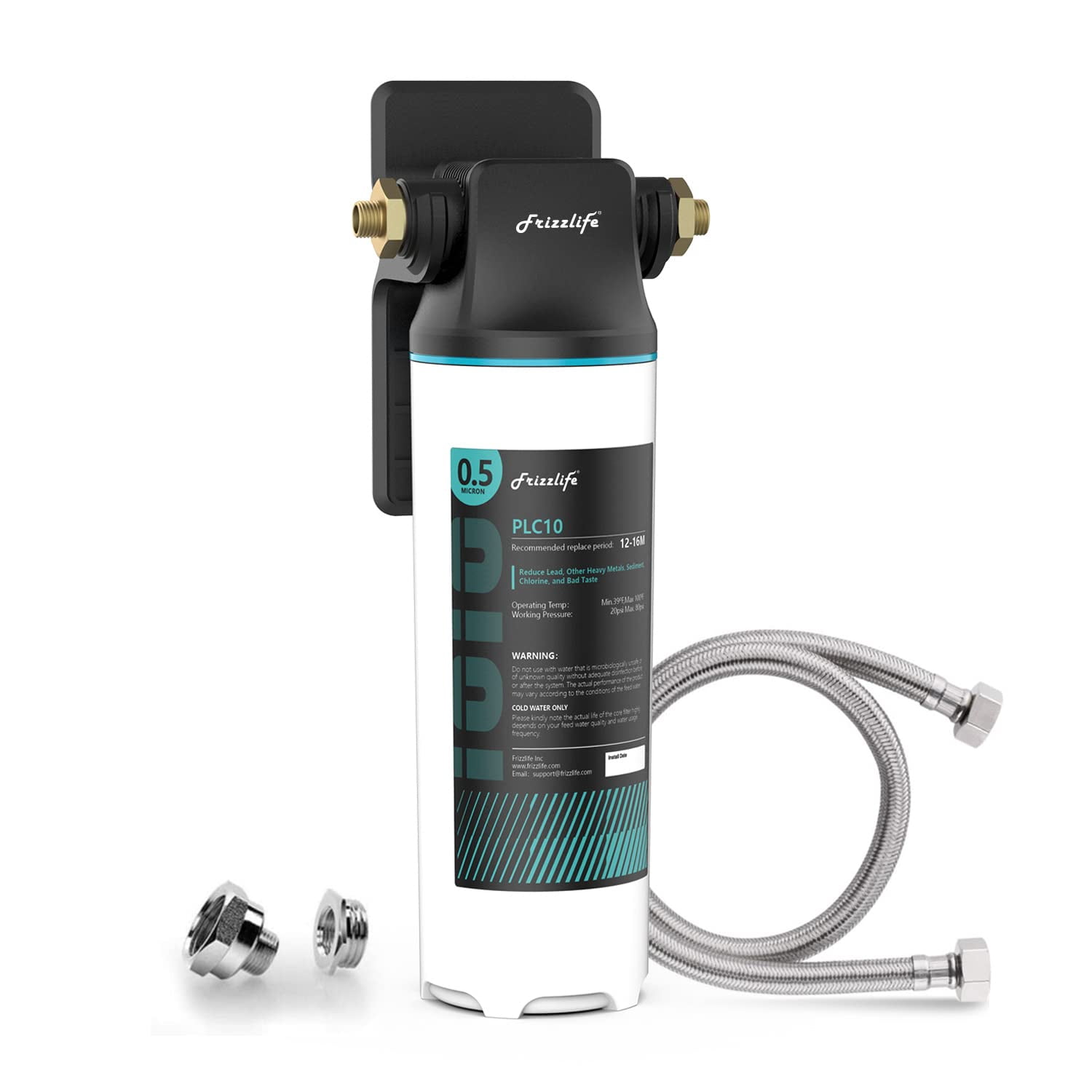 SW10 Under Sink Water Filter System, NSF/ANSI 53&42 Certified, Reduces ...