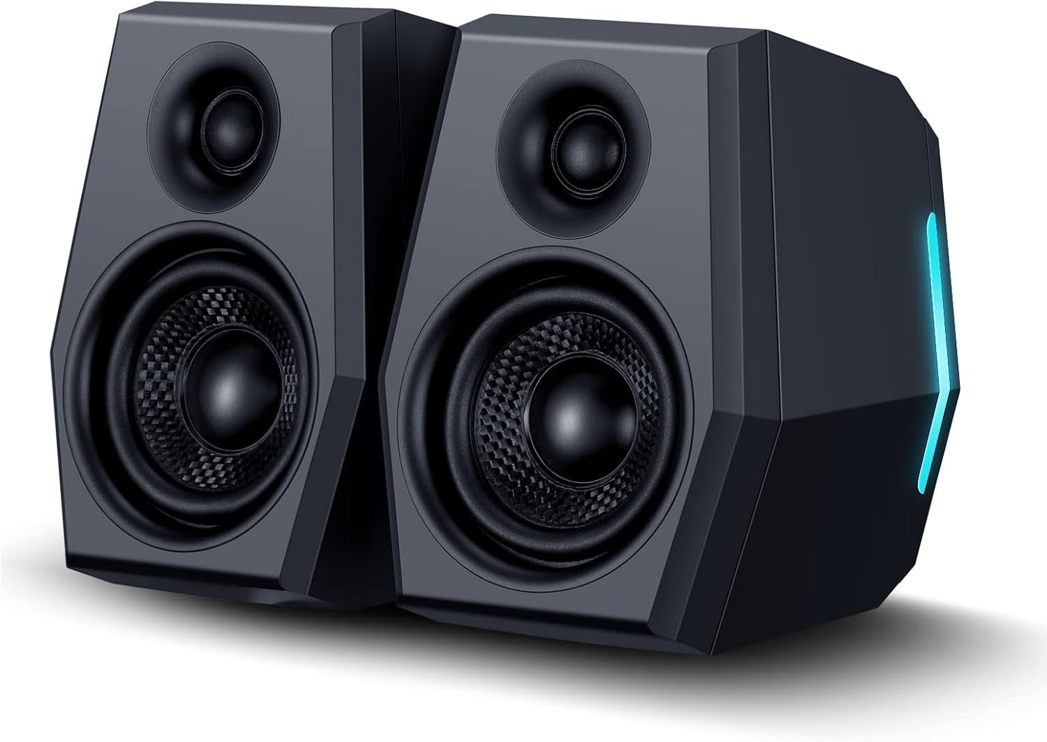 SW209 36W PC Gaming Speakers with 24bit DAC USB, Bluetooth 5.2 and Aux ...