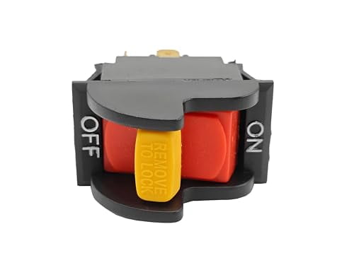SW7A 125/250V 4Pin On/Off Toggle Switch Replacement for Delta 489105-00 ...