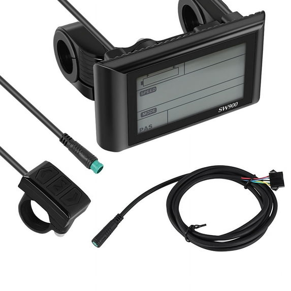 SW900 Ebike LCD Display 24V/36V/48V52V/60V E-Bike LCD Meter Panel ...