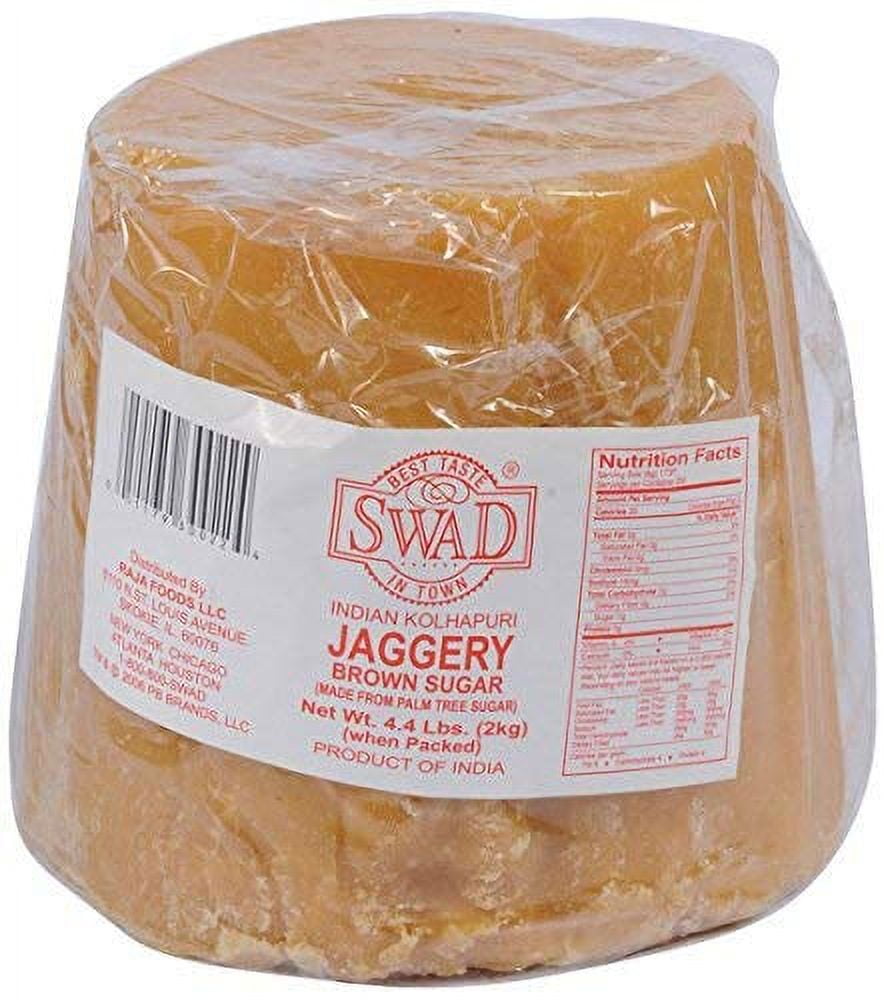 SWAD Authentic Indian Kolhapuri Jaggery, Natural and Chemical-Free - 4. ...